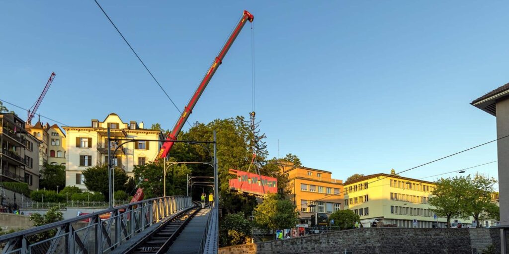 Funicular railroad Polybahn Zurich - Doppelmayr Group