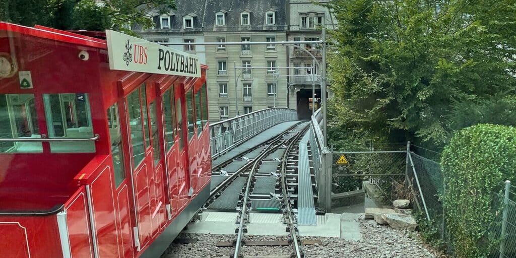 Funicular railroad Polybahn Zurich - Doppelmayr Group