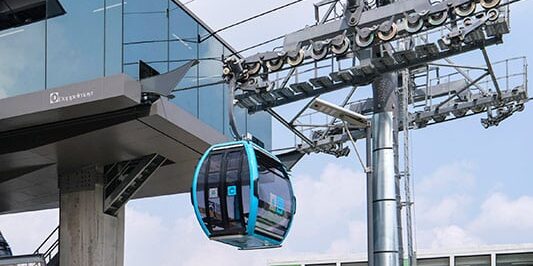 Telecabina Cablebús Ciudad de México - Doppelmayr Grupo