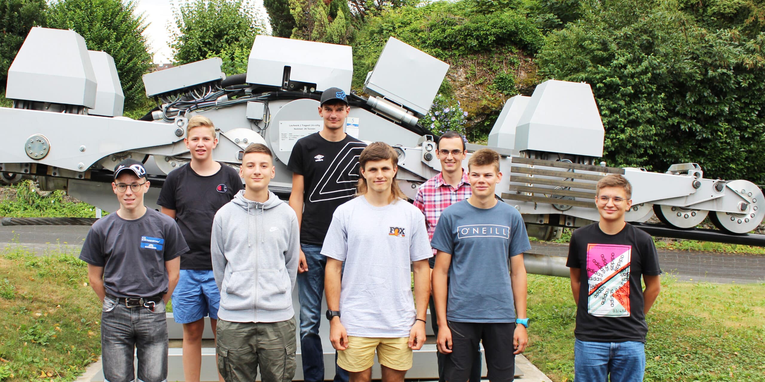 New apprentices Garaventa 2022 - Doppelmayr Group