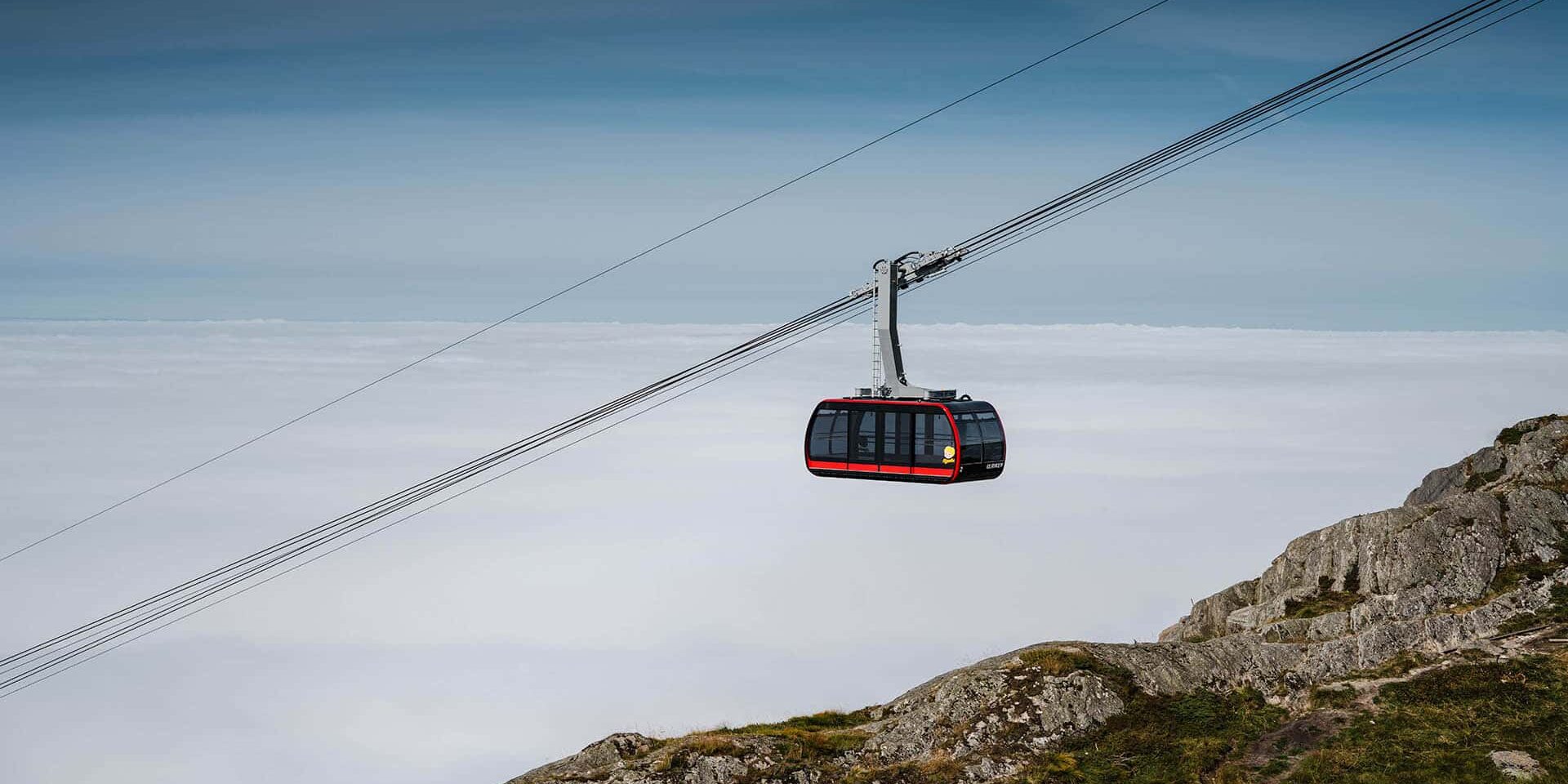 Aerial tramway Ulriksbanen Bergen - Doppelmayr Group