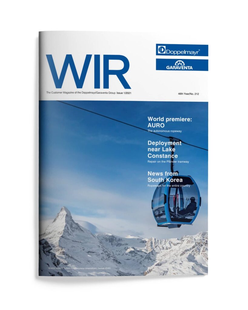 WIR 212 | Issue 1/2021 - Doppelmayr Group