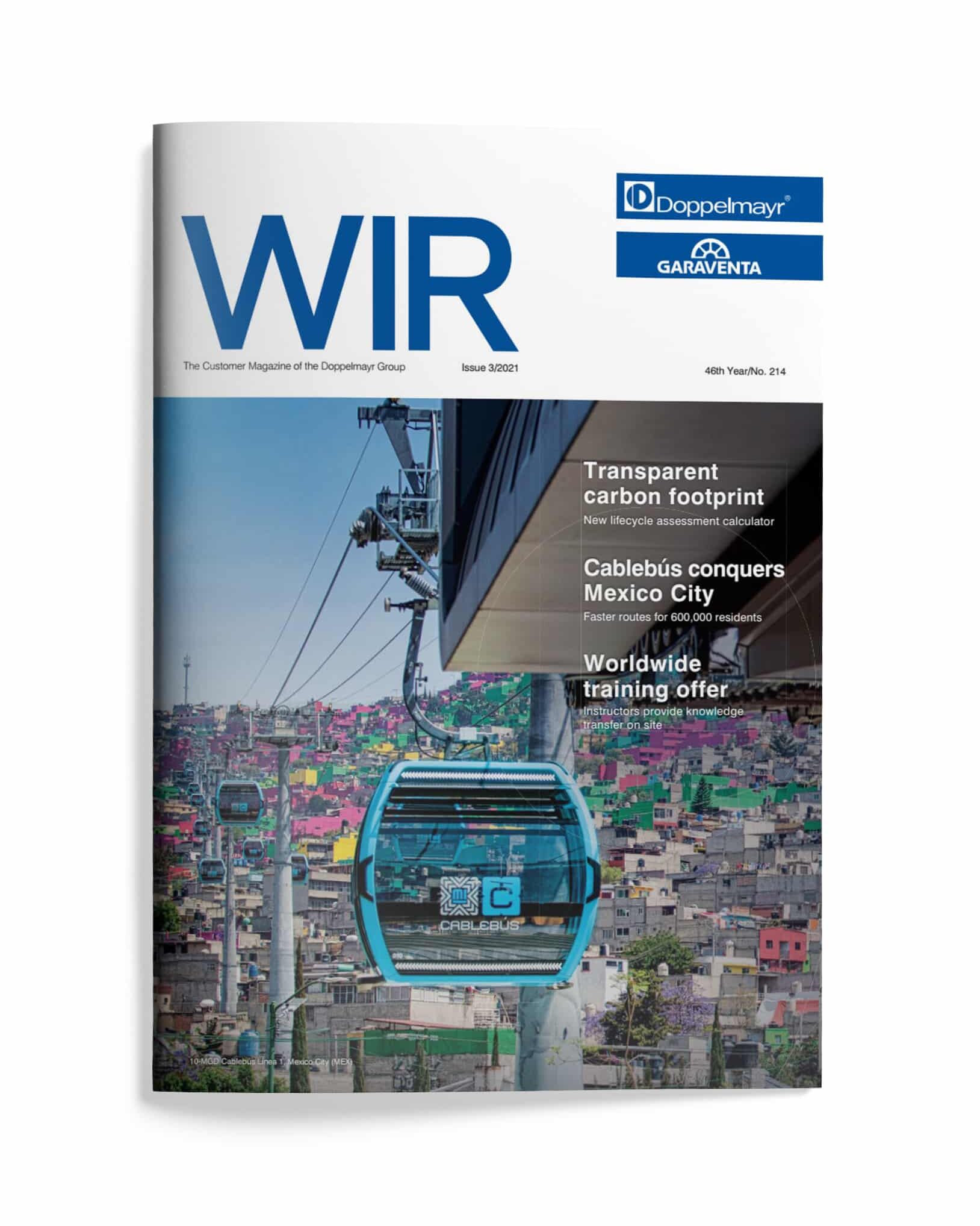 WIR 214 | Issue 3/2021 - Doppelmayr Group