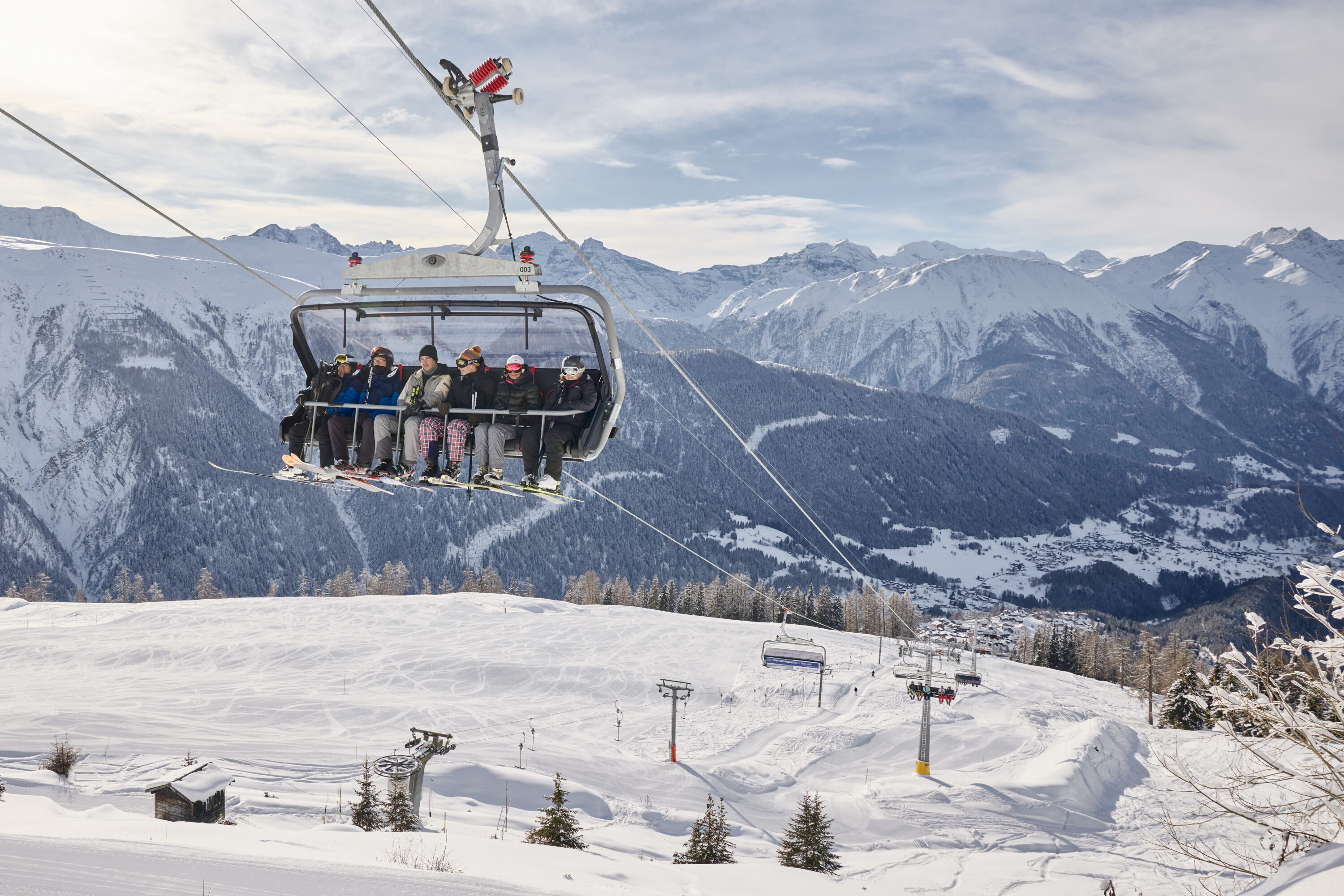 New chairlift in Bellwald with solar energy - Doppelmayr Group