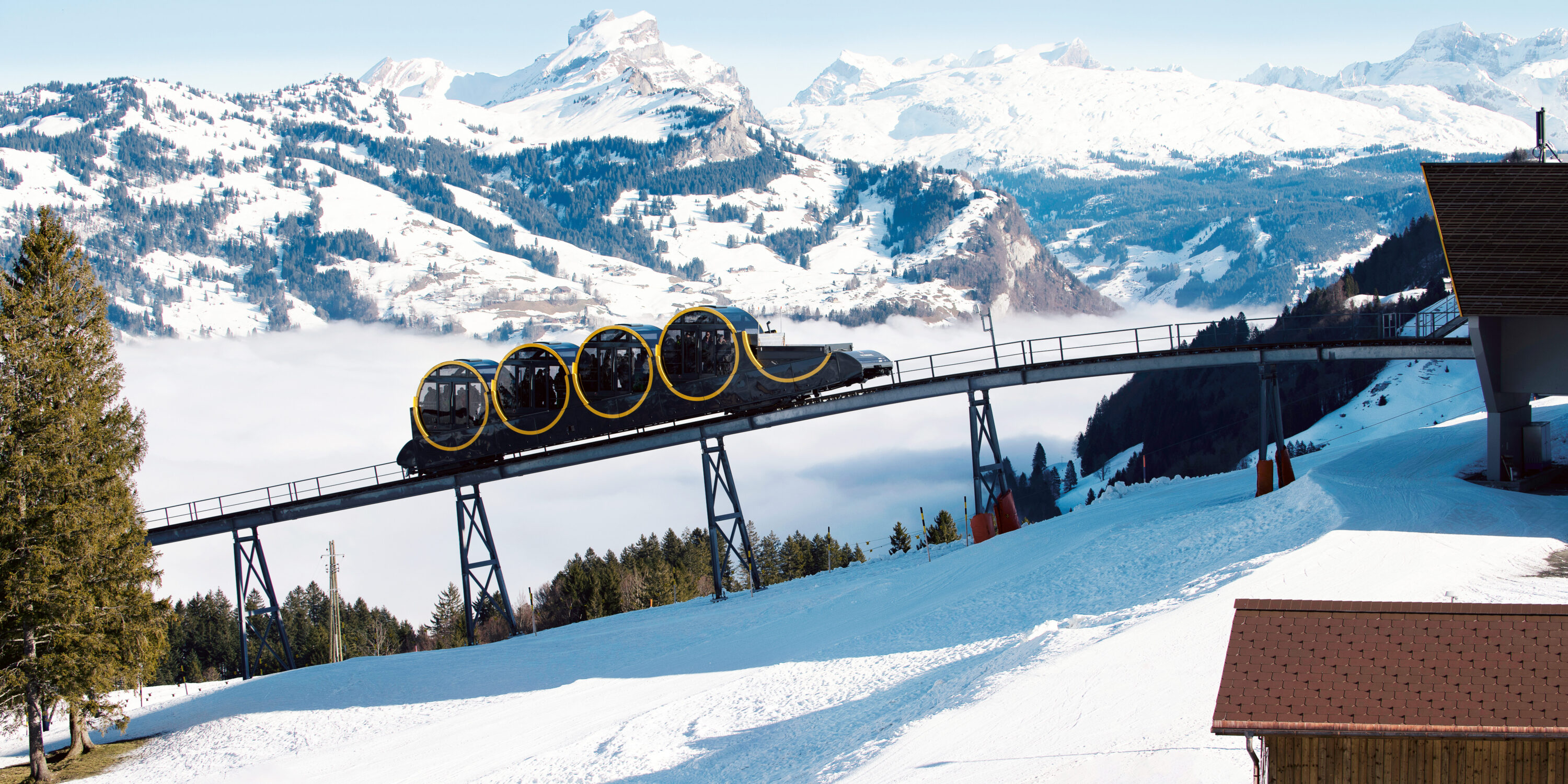 Stoosbahn - Steilste Standseilbahn der Welt - Doppelmayr Gruppe