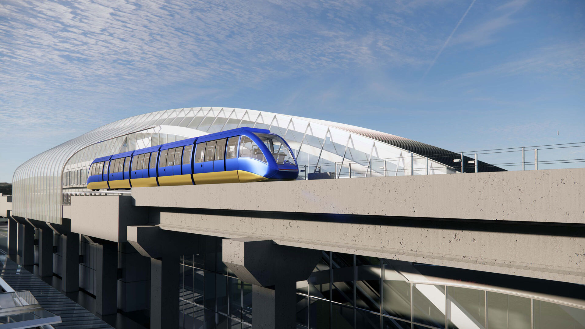 Cable Liner® for Newark Airport - Doppelmayr Group