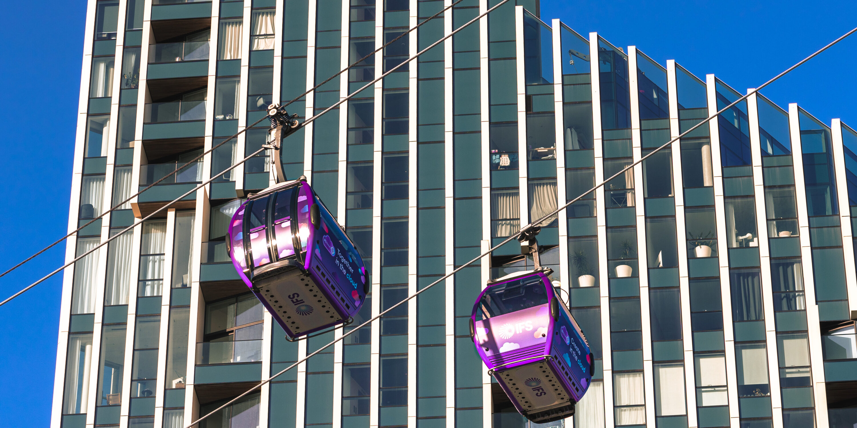 IFS Cloud Cable Car London- Doppelmayr Groupe