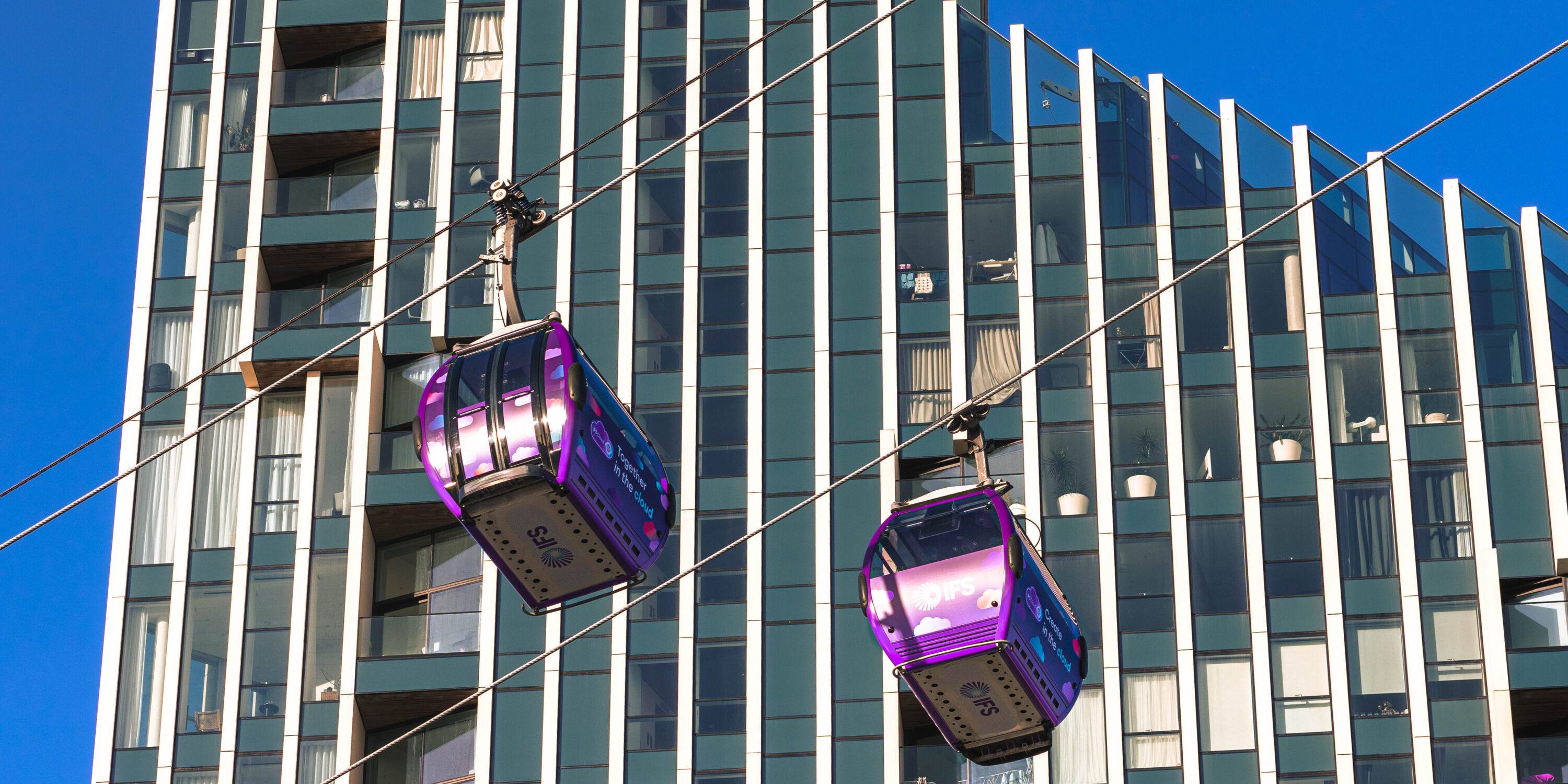 IFS Cloud Cable Car London- Doppelmayr Gruppo
