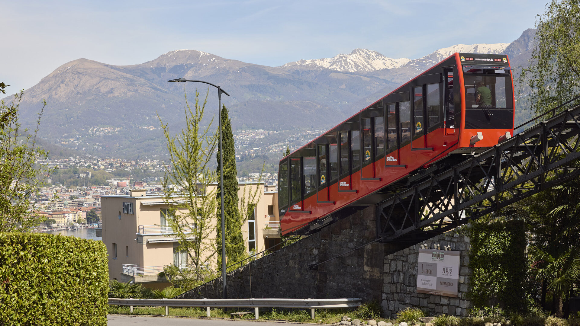 Upgrade for funicular on Lugano’s “Sugarloaf Mountain” - Doppelmayr Group