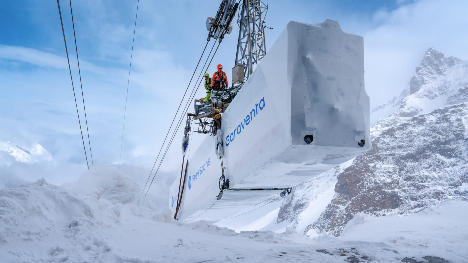 Modernization of two ropeway installations in Saas-Fee - Doppelmayr Group