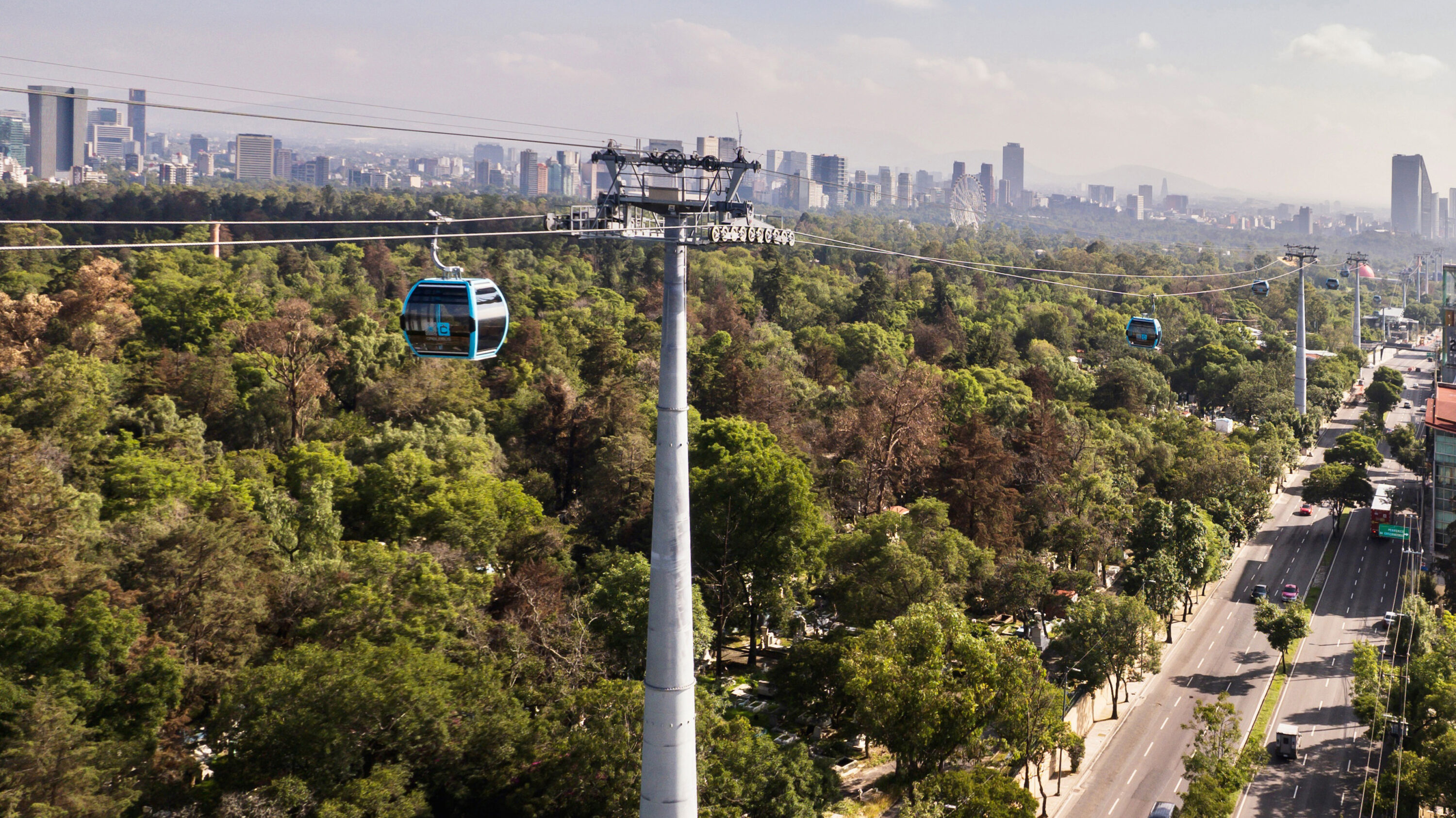 Mexico City inaugurates urban ropeway Cablebús Línea 3 - Doppelmayr Group