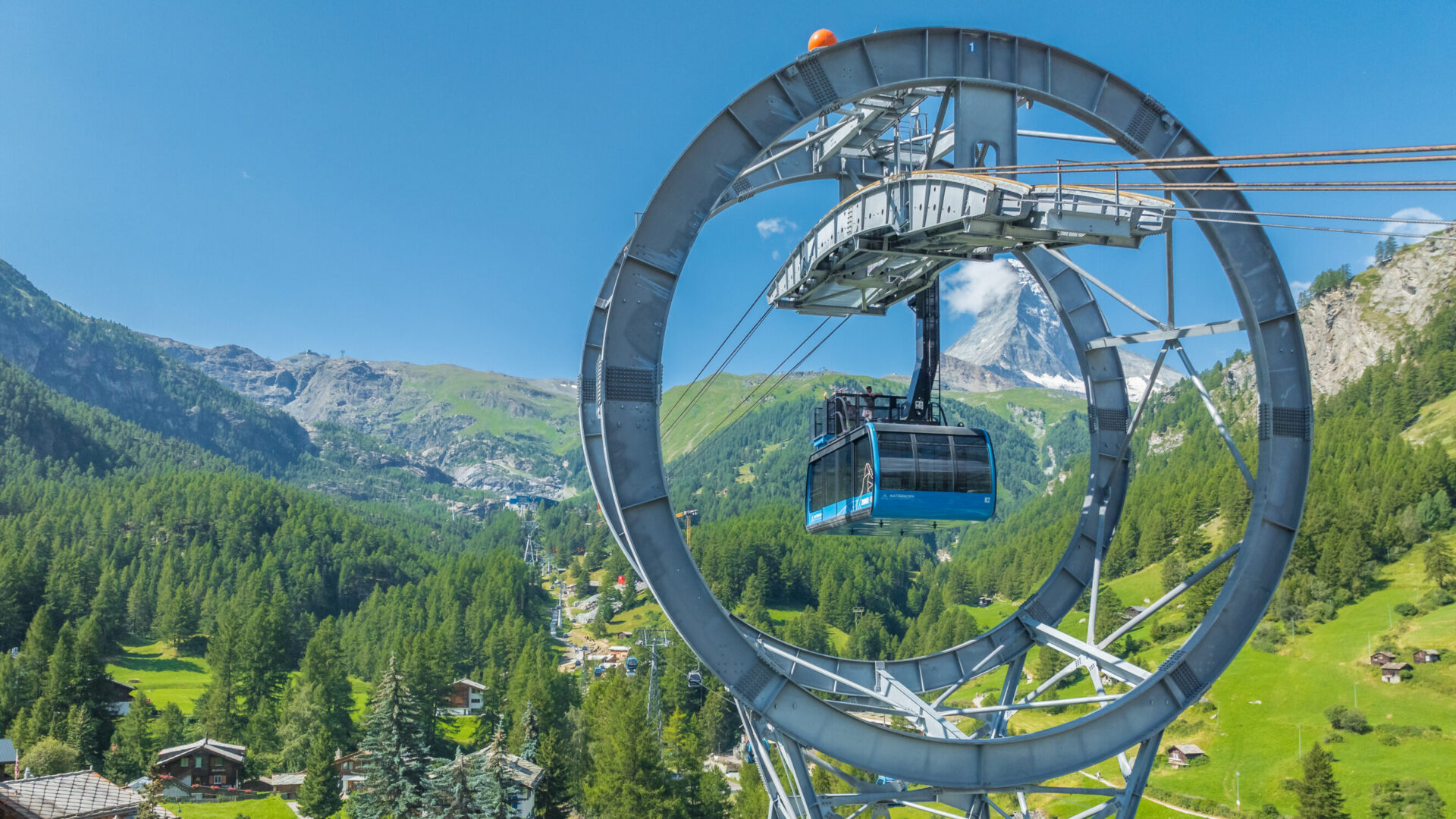 Reference project 100-ATW Zermatt-Furi - Doppelmayr Group