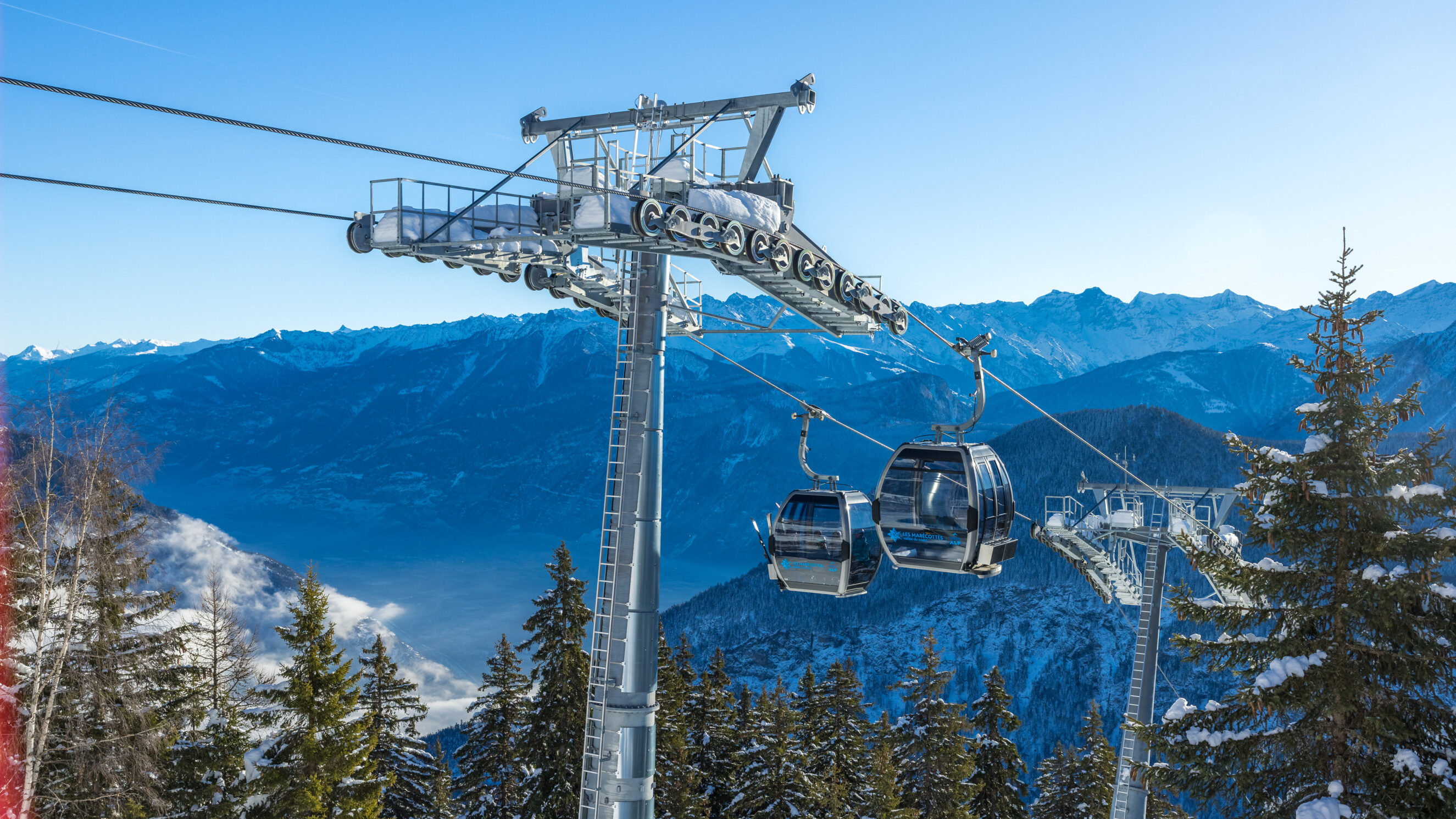 Two new cable car installations opened in Valais, Switzerland ...