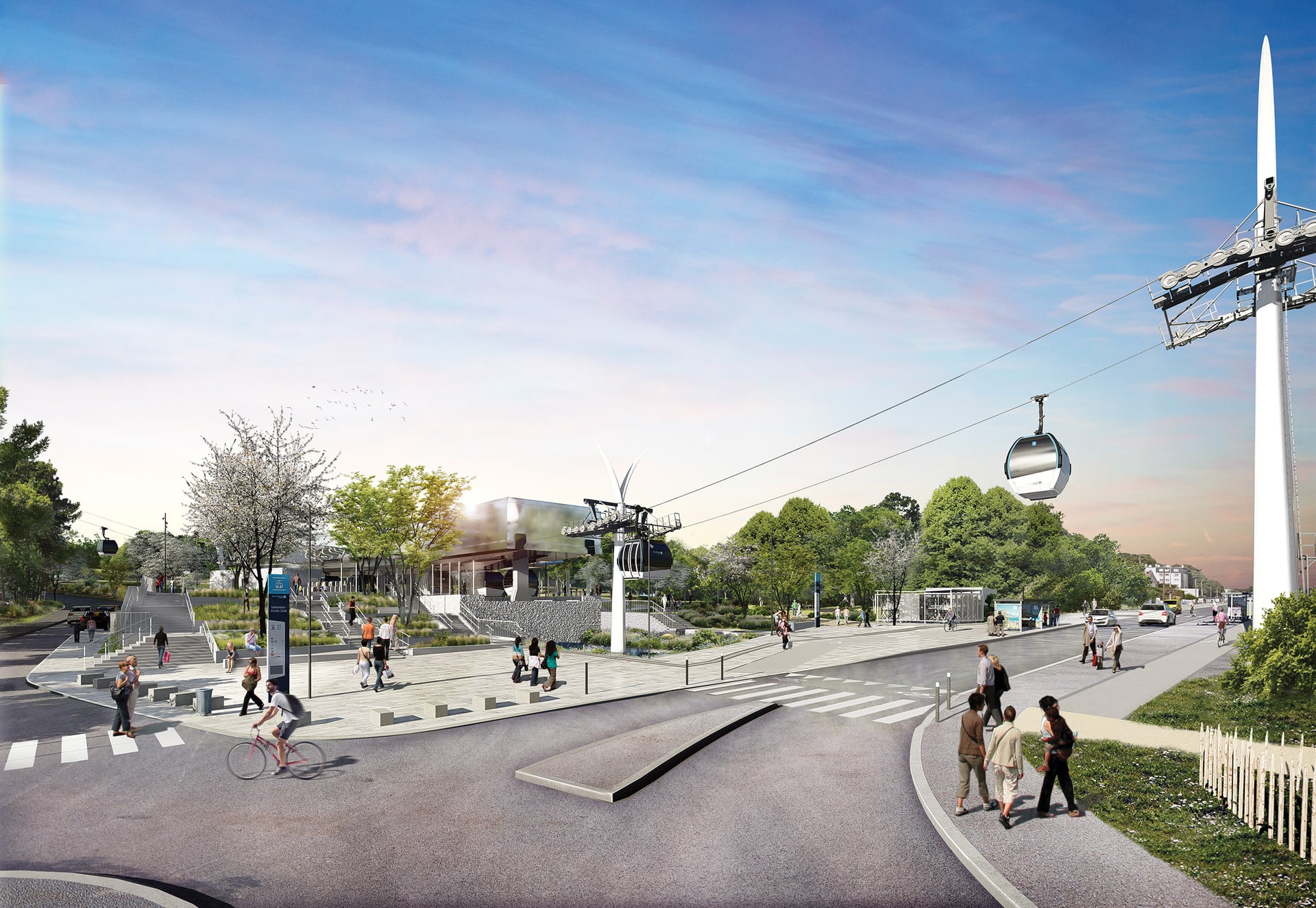 Câble C1 Greater Paris region - Doppelmayr Group