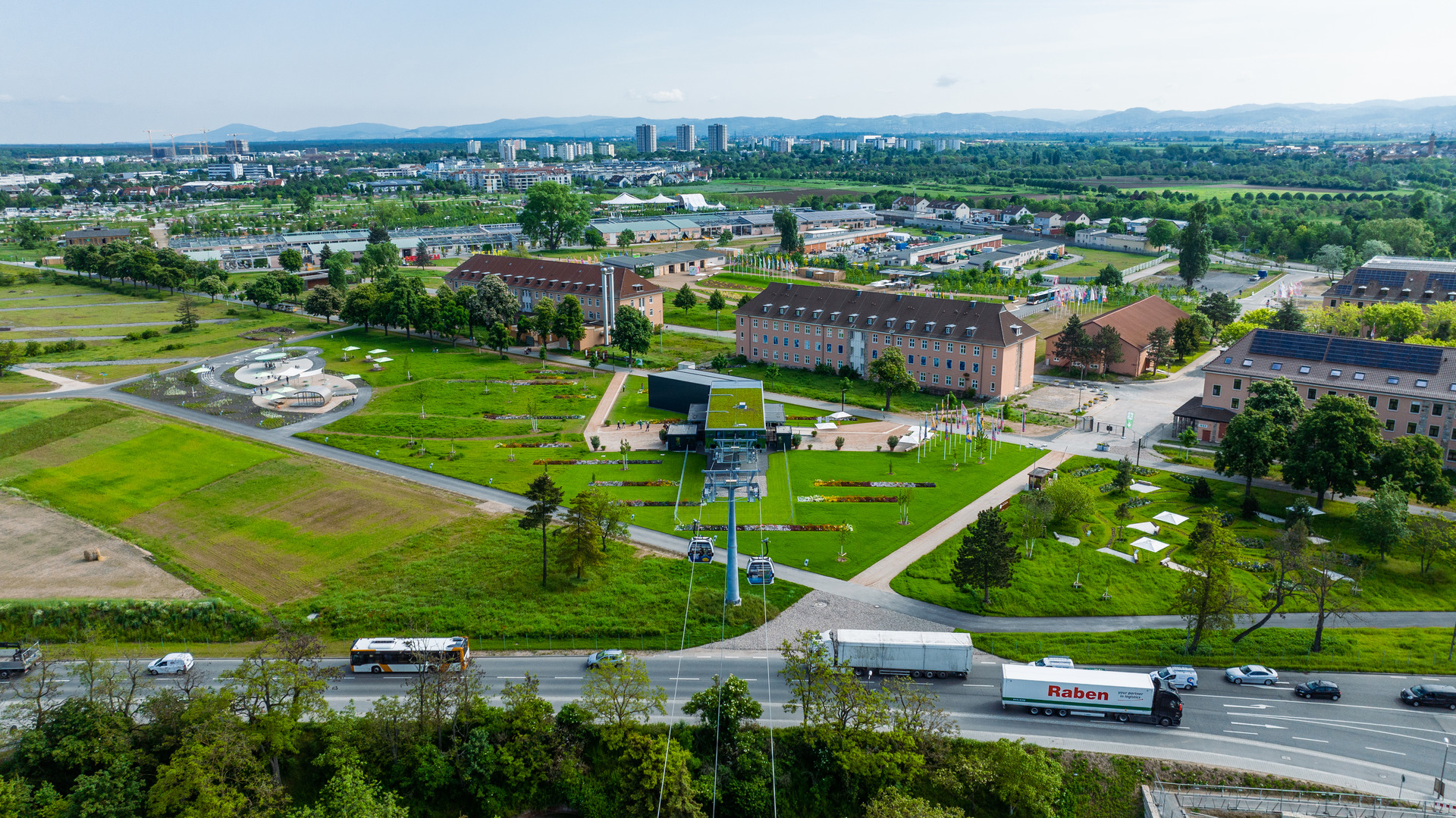 Seilbahn BUGA Mannheim - Doppelmayr Gruppe 🚡