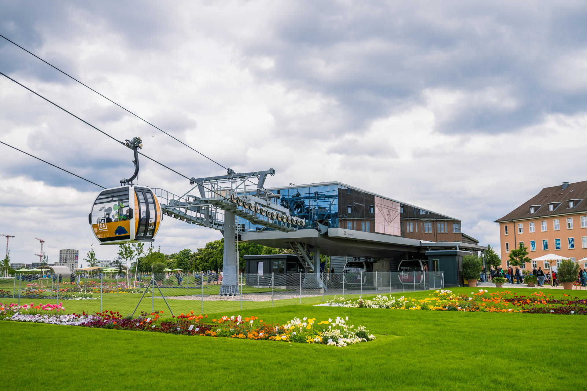 Seilbahn BUGA Mannheim - Doppelmayr Gruppe 🚡