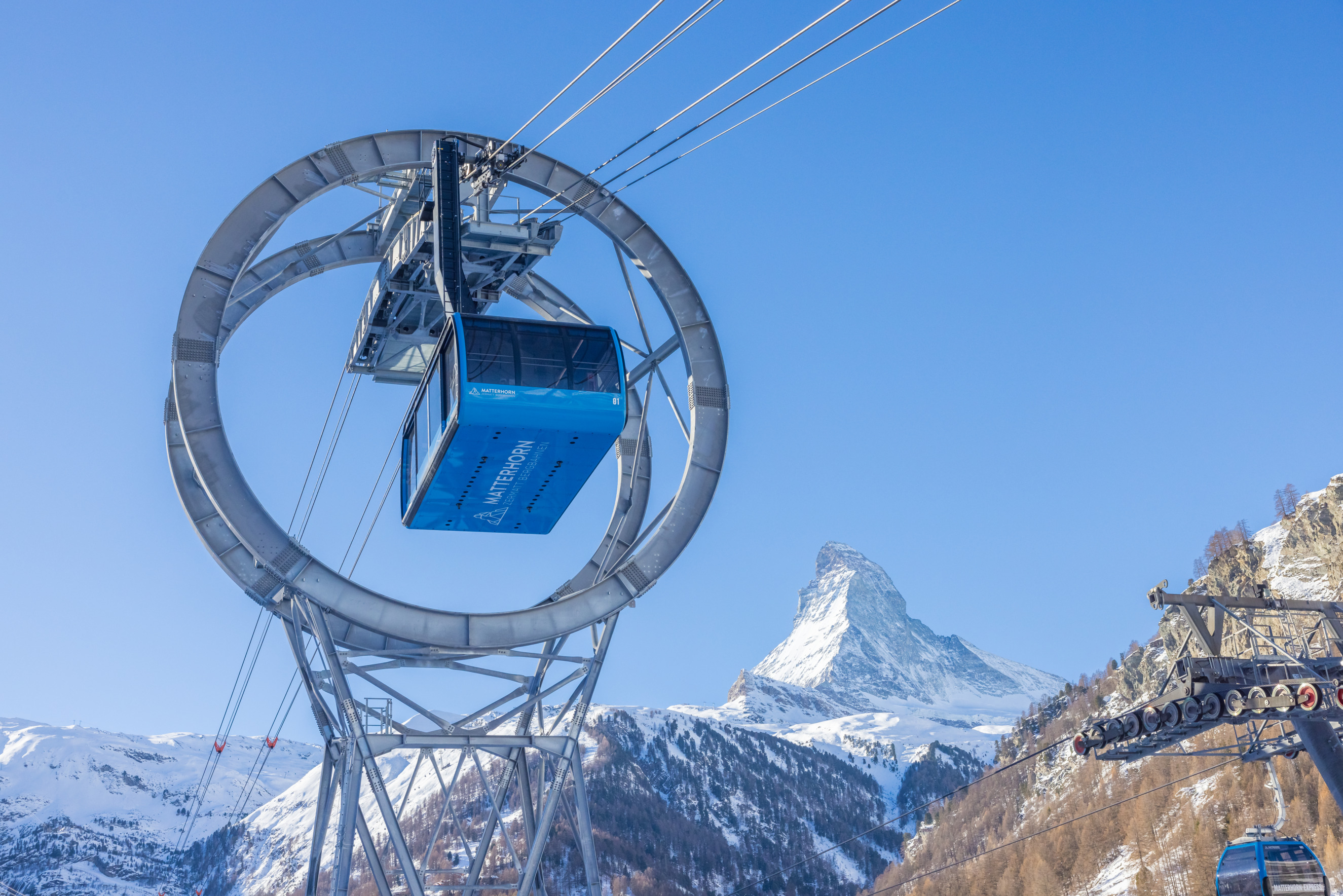 Reference project 100-ATW Zermatt-Furi - Doppelmayr Group