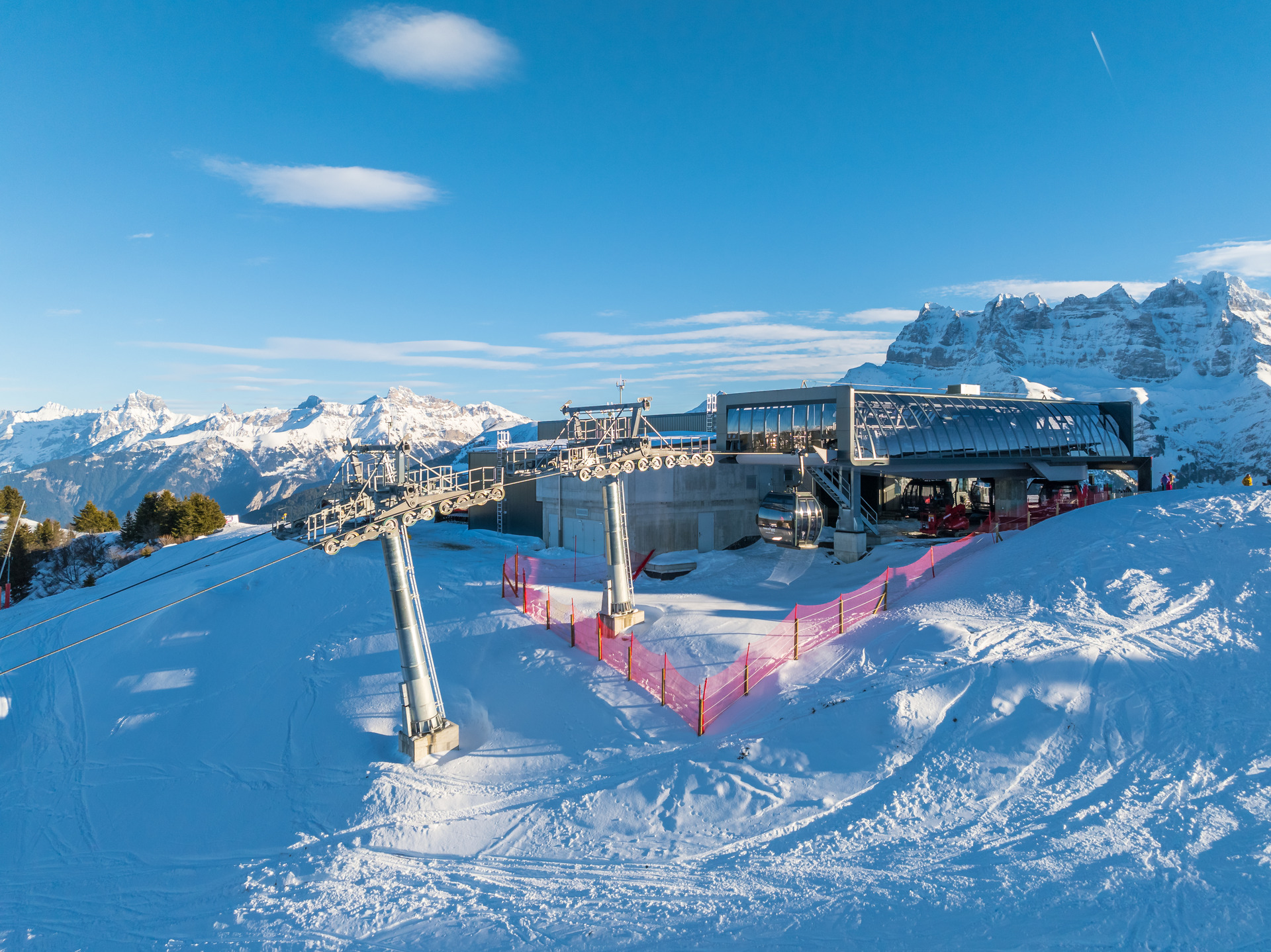 New ropeway in Morgins operates autonomously - Doppelmayr Group